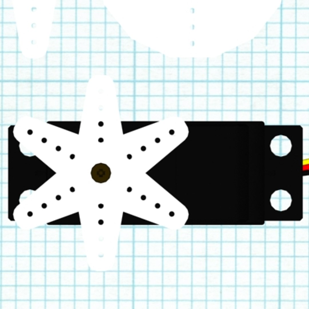 Standard Servo 3d Model
