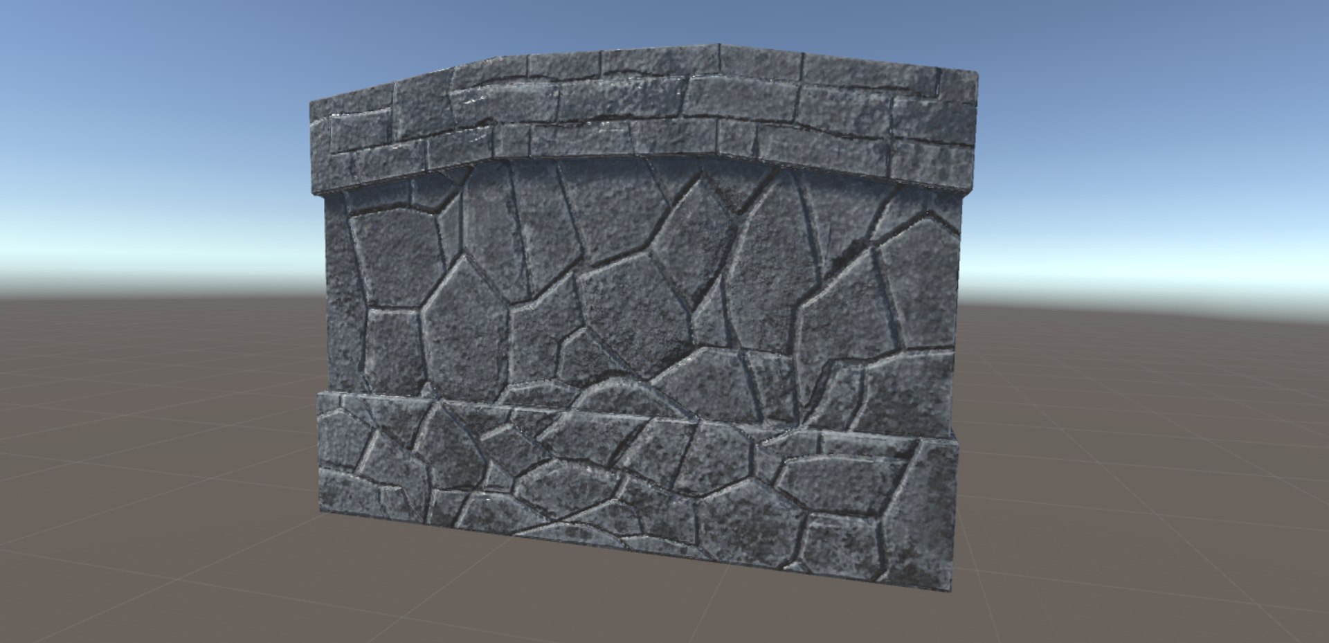 Stone Fence 3D Model - TurboSquid 1437301