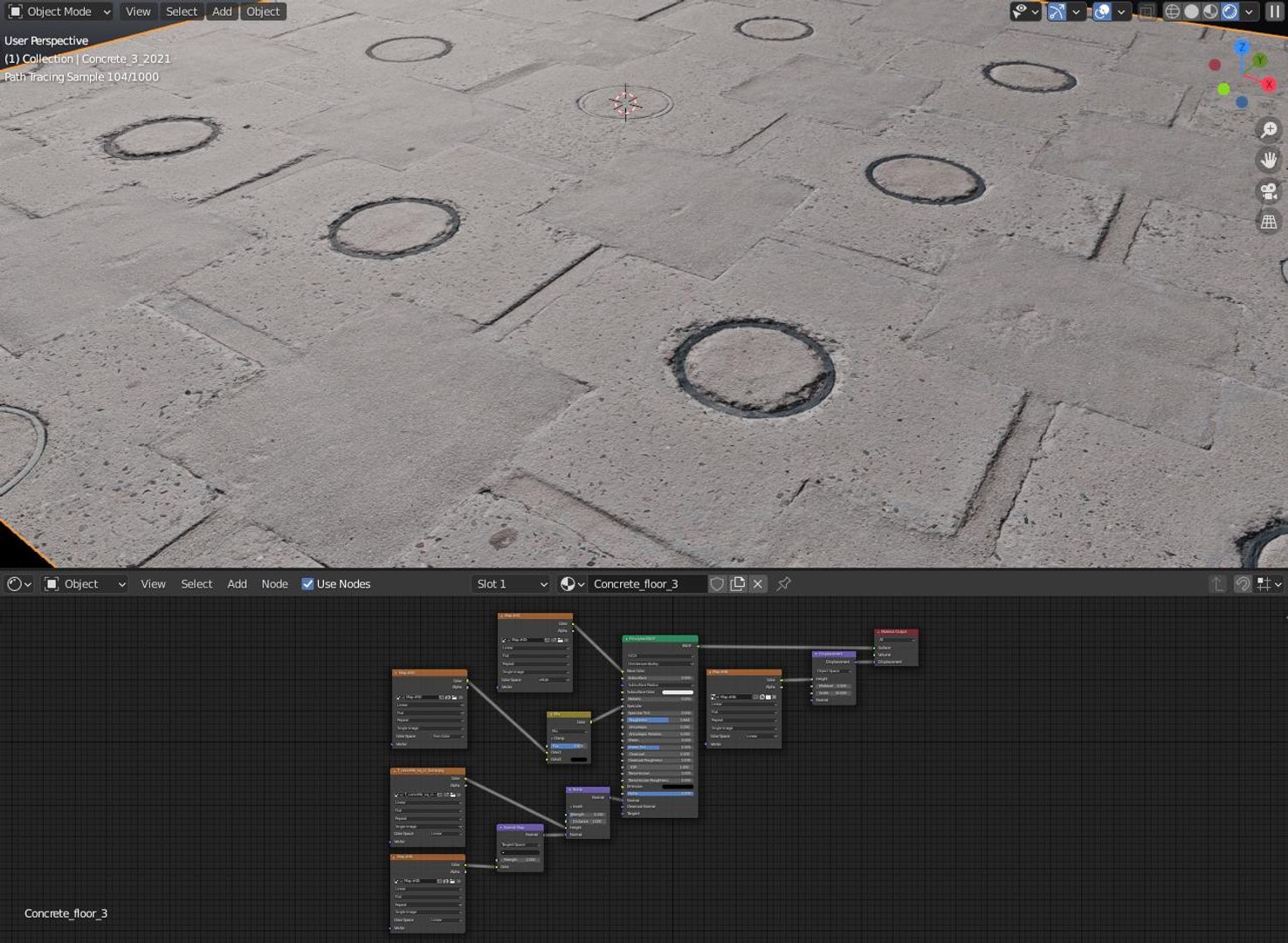 Ultra Realistic Concrete Floor Hq 3 3D Model - TurboSquid 1812217