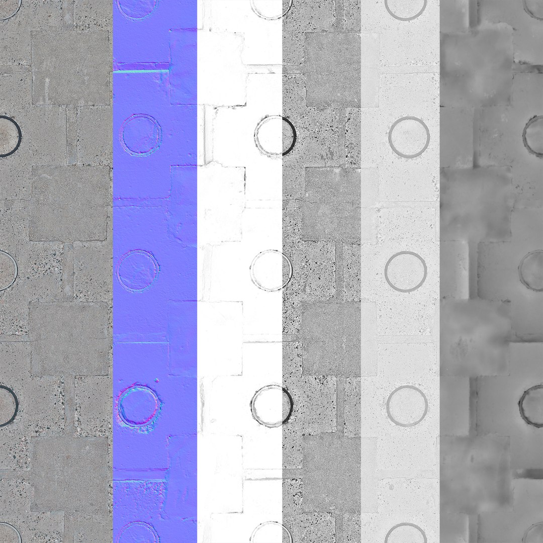 Ultra Realistic Concrete Floor Hq 3 3D Model - TurboSquid 1812217