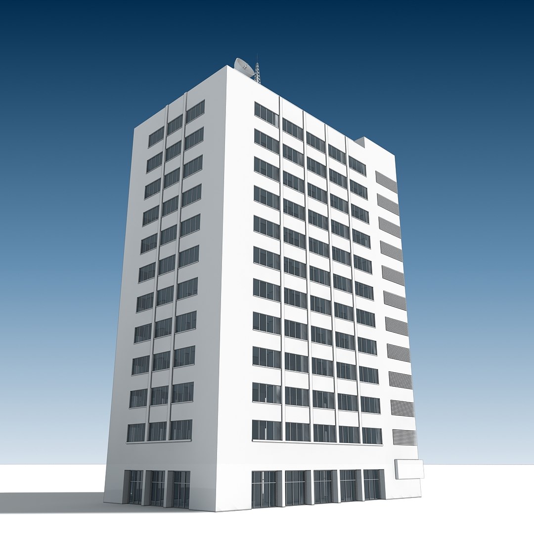 Building L 3D Model - TurboSquid 1309374