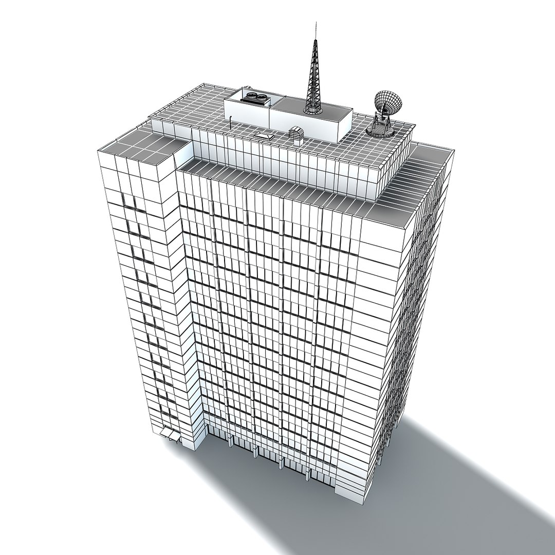Building L 3D Model - TurboSquid 1309374