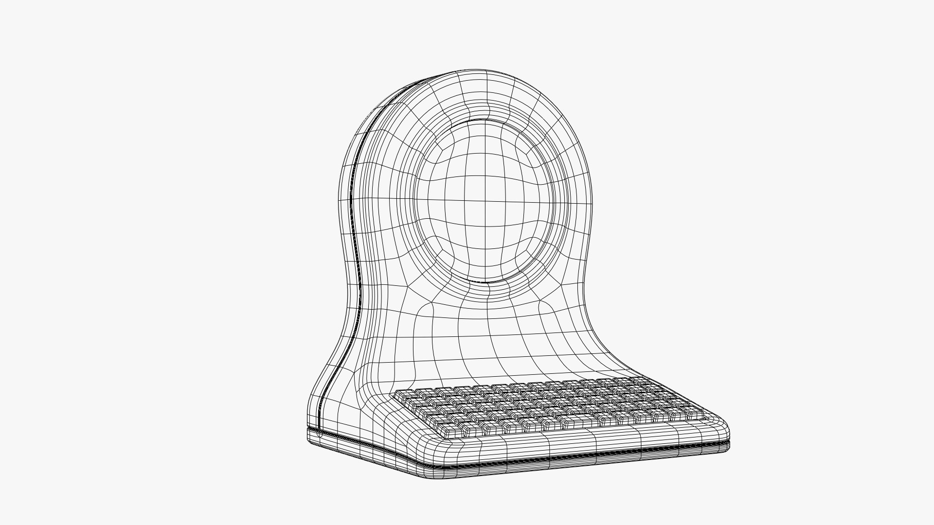 Desktop Terminal - Retro Computer 3D Model - TurboSquid 2348345