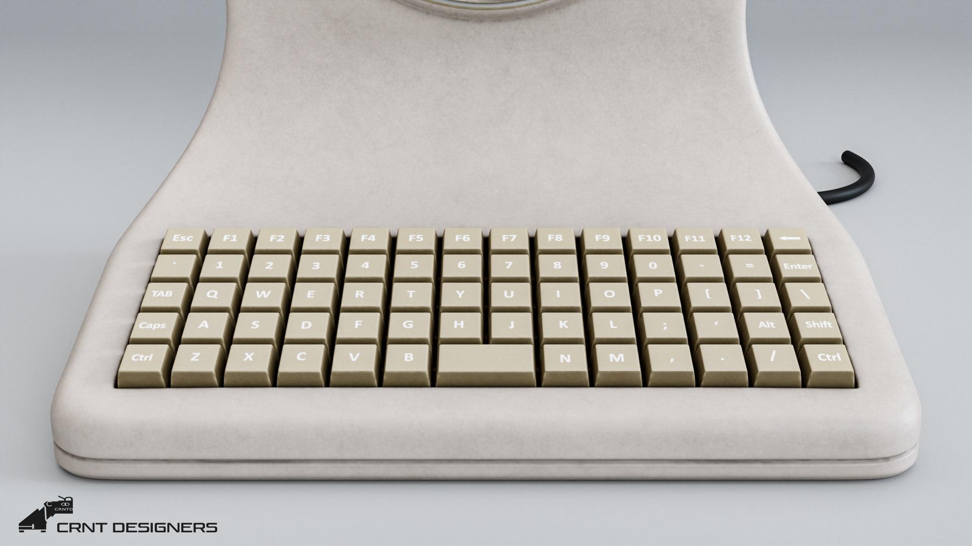 Desktop Terminal - Retro Computer 3D Model - TurboSquid 2348345