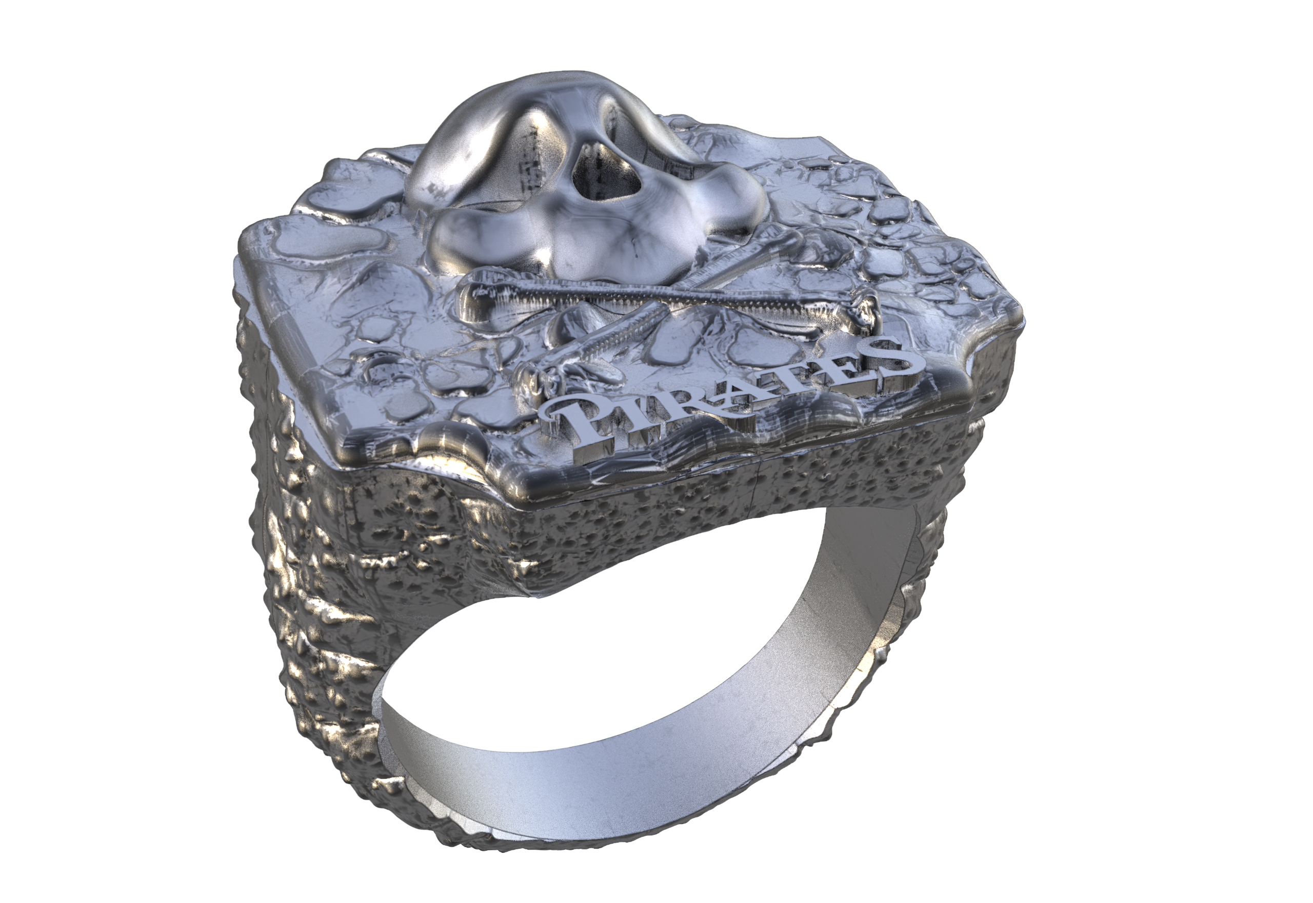 3D PIRATE RING model - TurboSquid 1812206