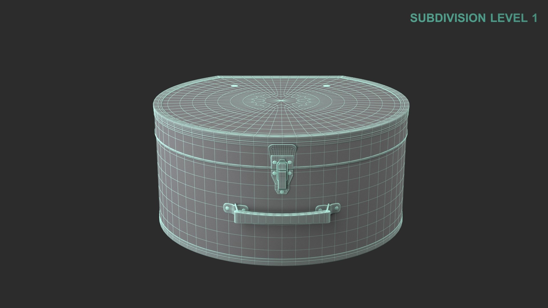 Hat Box 3D - TurboSquid 2016115