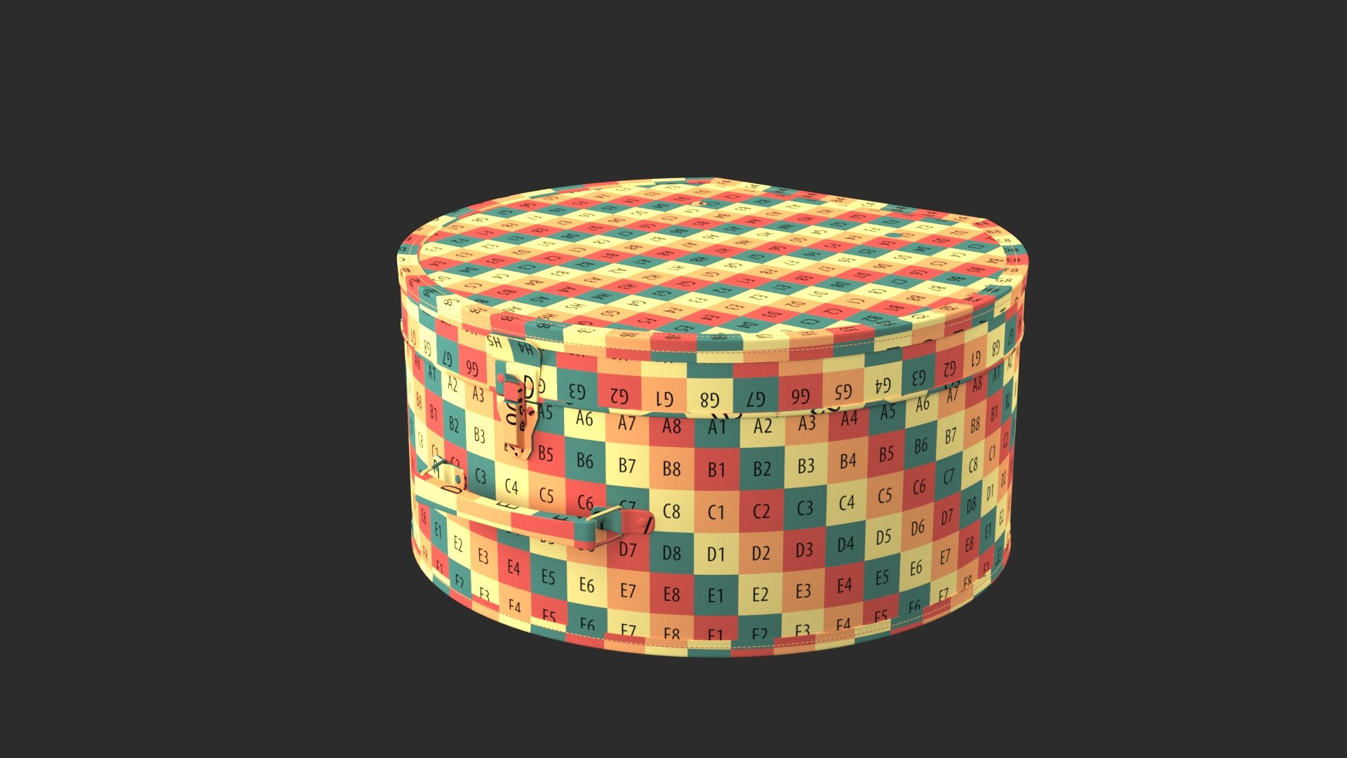 Hat Box 3D - TurboSquid 2016115