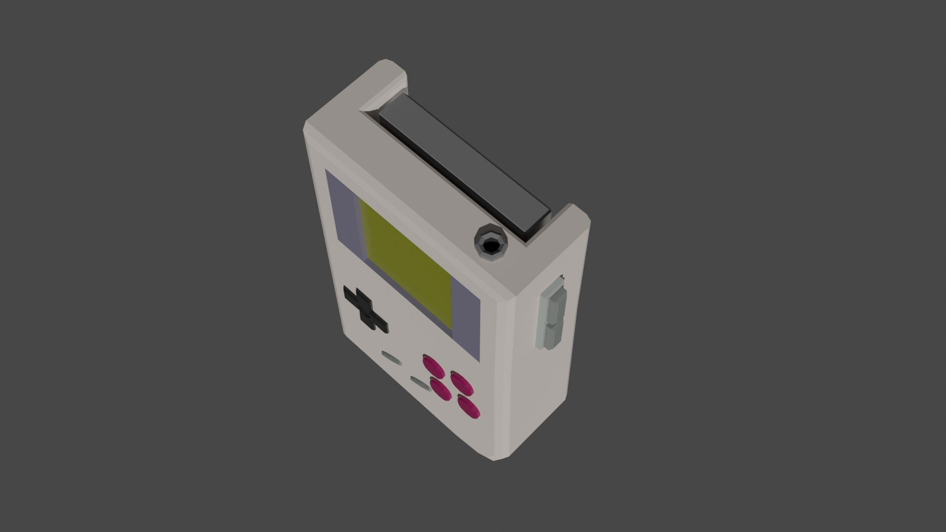 Two Simple Gameboy Models Model - TurboSquid 1977450