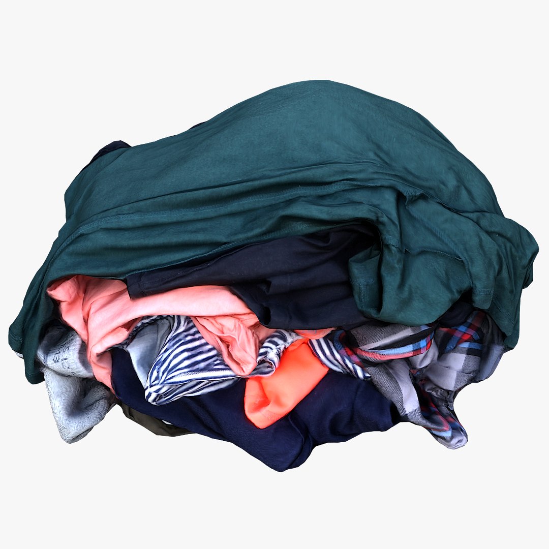 3D Pile Clothes - TurboSquid 1507248