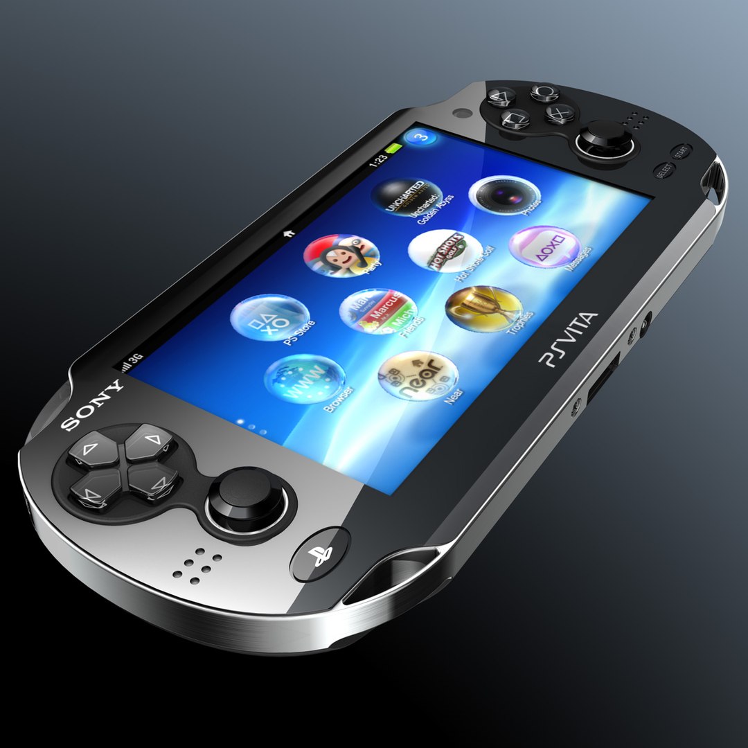 Ps Vita Sony 3d Model