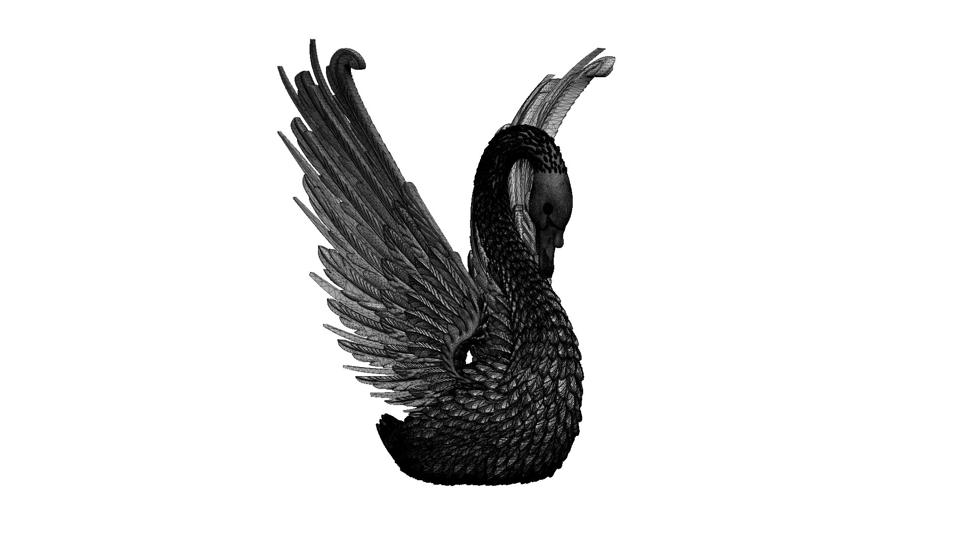 Swan 3D Model - TurboSquid 2408100
