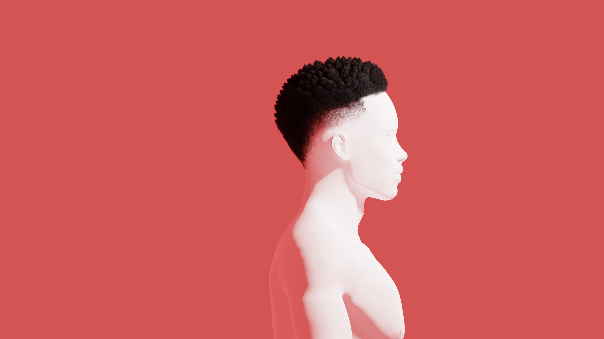 Afro Curl Sponge Fade 3D - TurboSquid 2228548