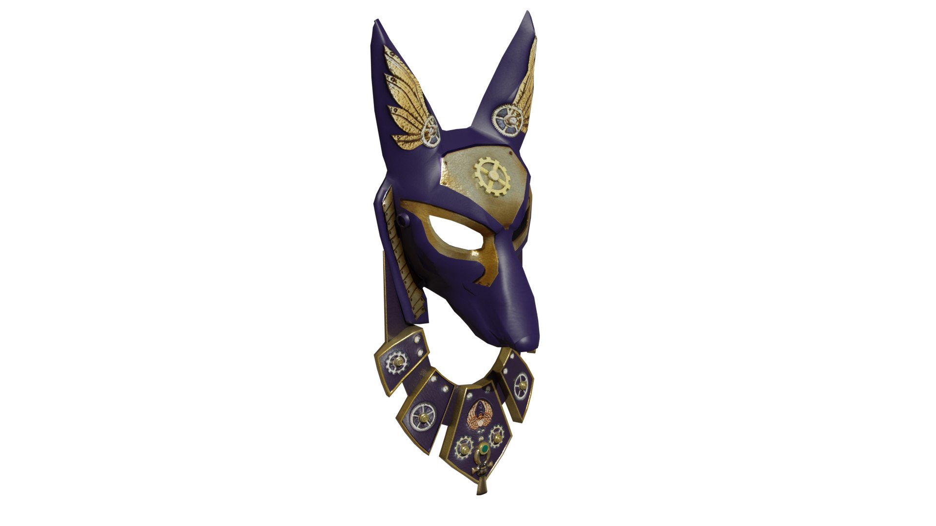3D Model Mask Anubis - TurboSquid 2222352