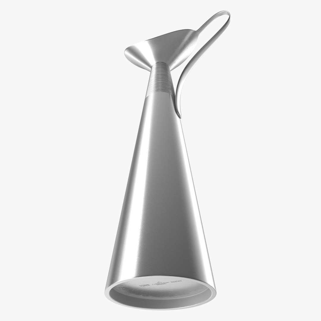 3D Sterling Silver Modernist Pitcher - TurboSquid 2100270