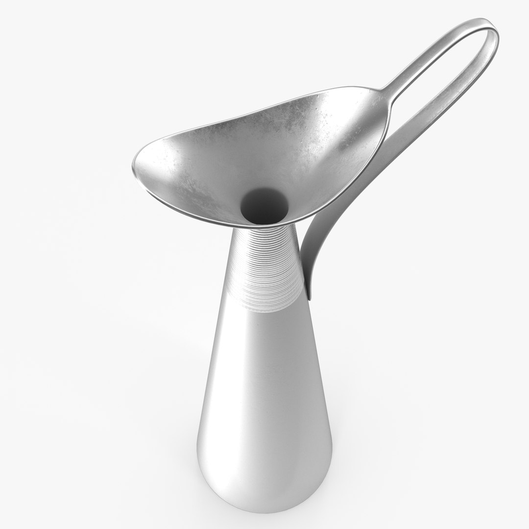 3D Sterling Silver Modernist Pitcher - TurboSquid 2100270