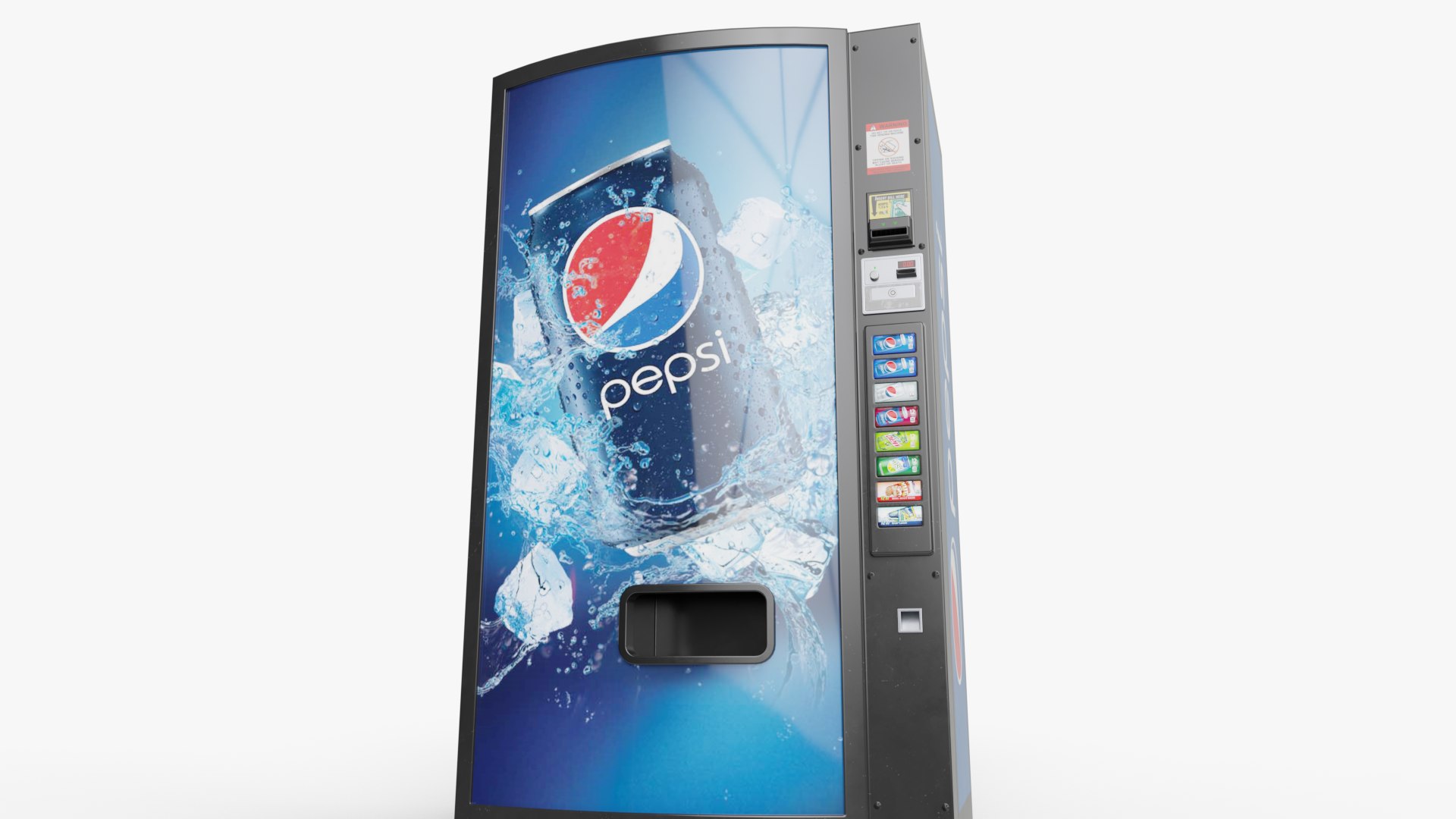 Pepsi Vending Machine 3d Obj