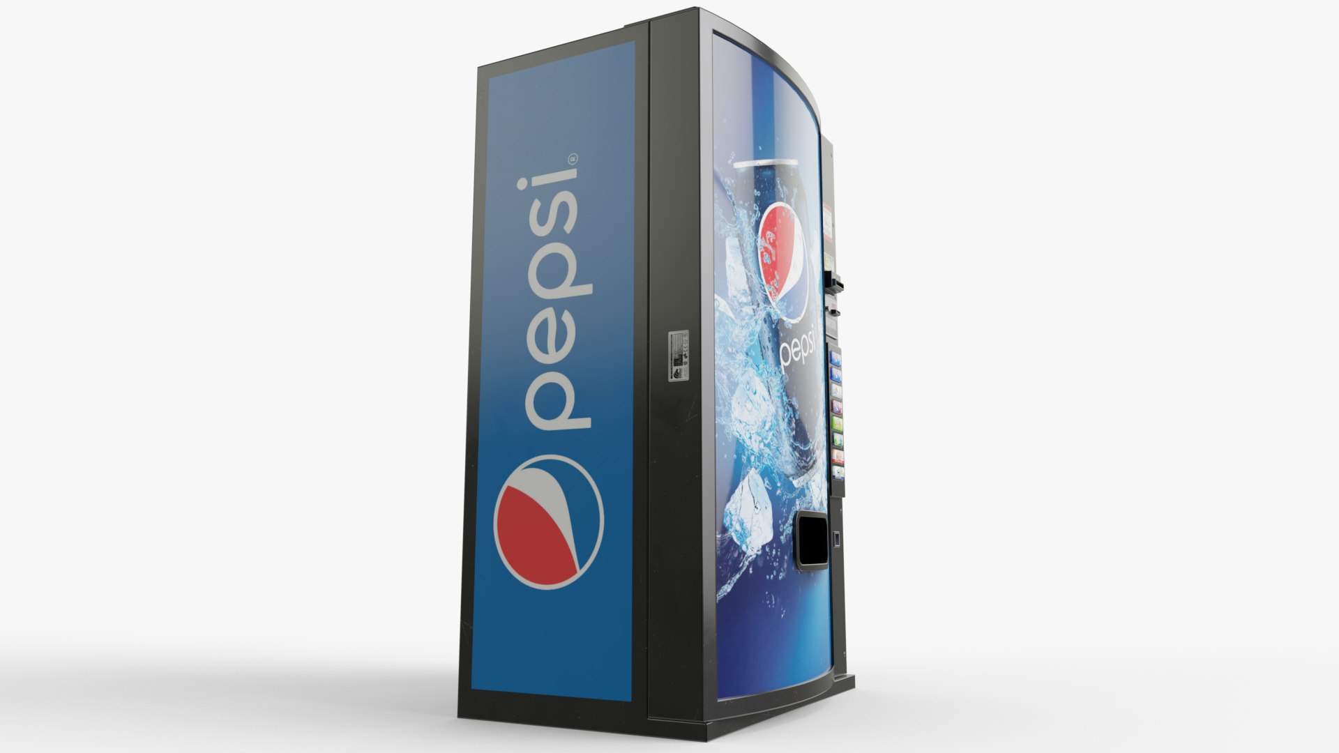 Pepsi Vending Machine 3d Obj