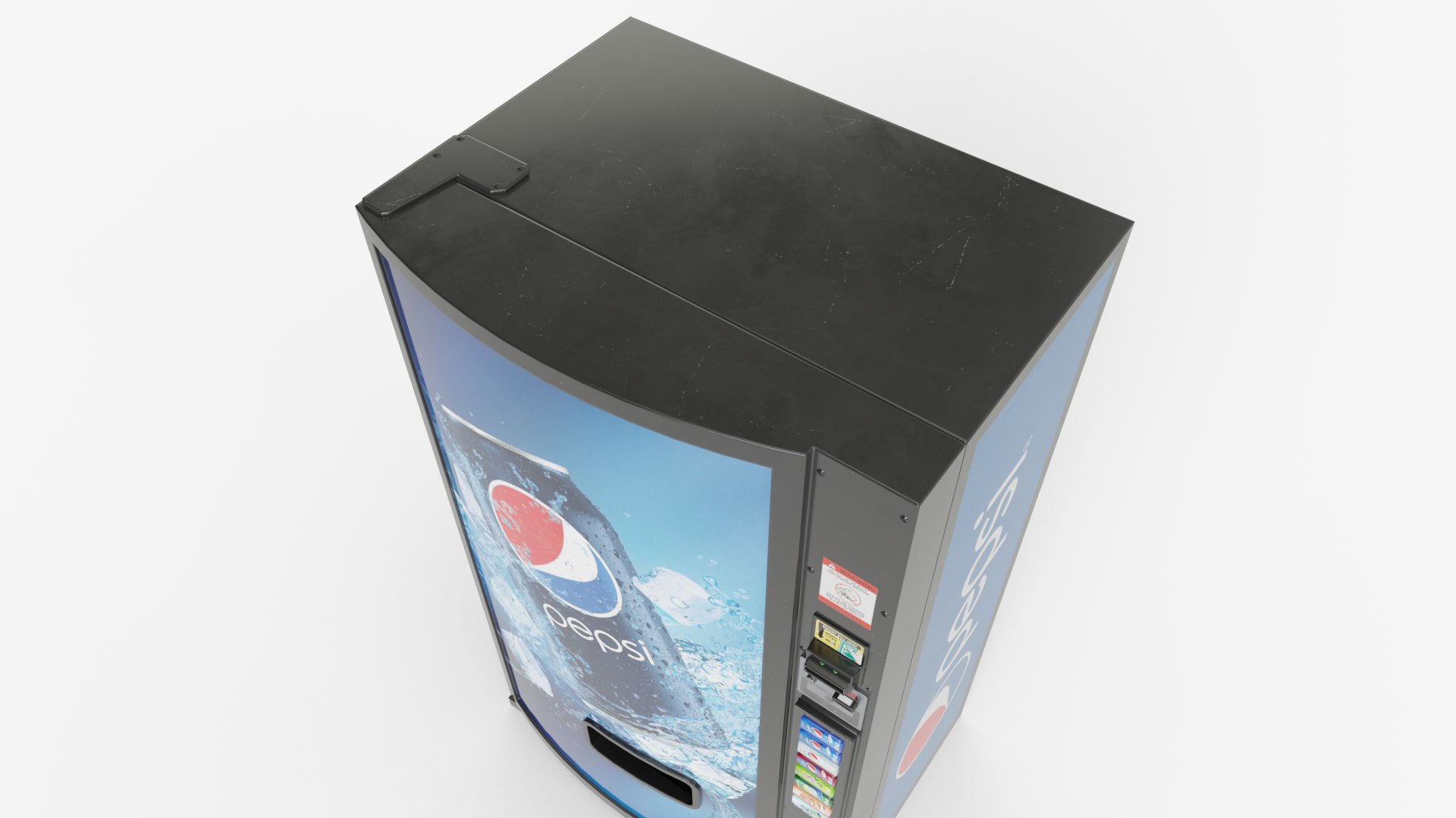 Pepsi Vending Machine 3d Obj