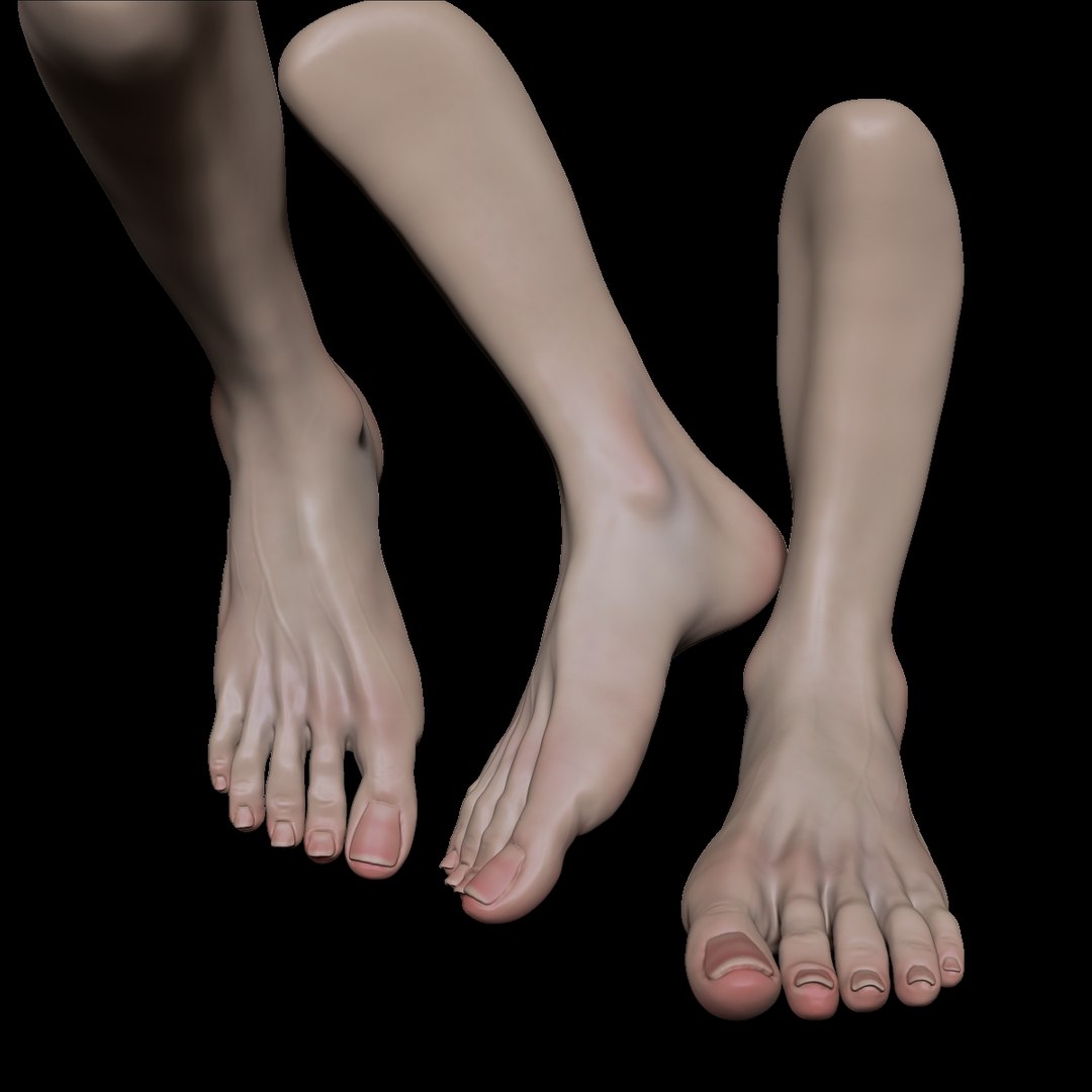 Female Pro Foot Sculpt model - TurboSquid 2052484