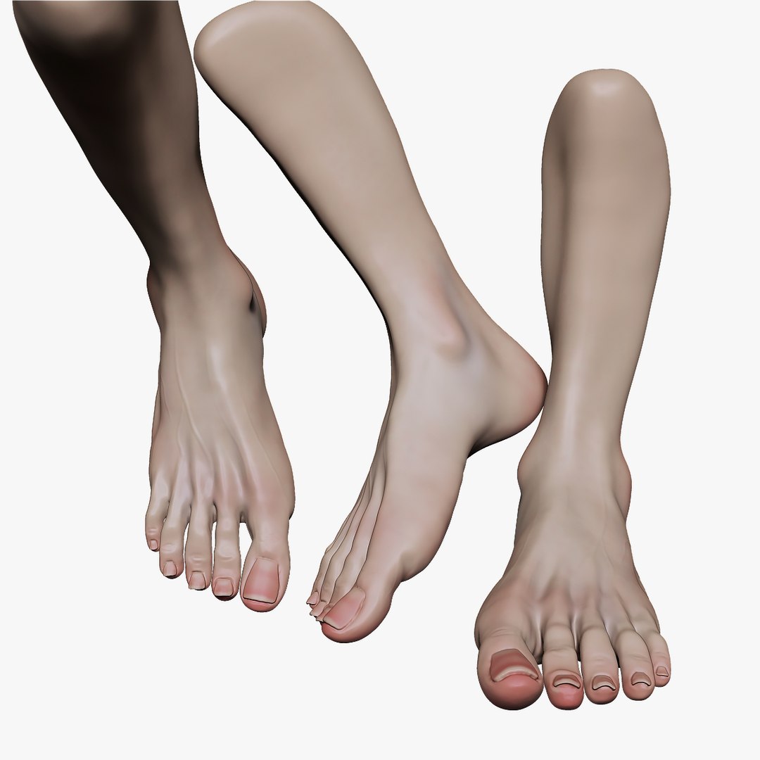 Female Pro Foot Sculpt model - TurboSquid 2052484