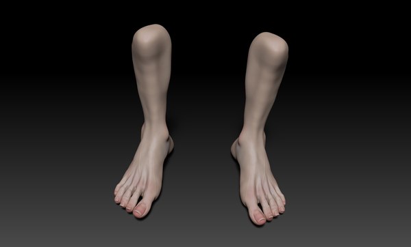 modelo 3d Female Pro Foot Sculpt - TurboSquid 2052484