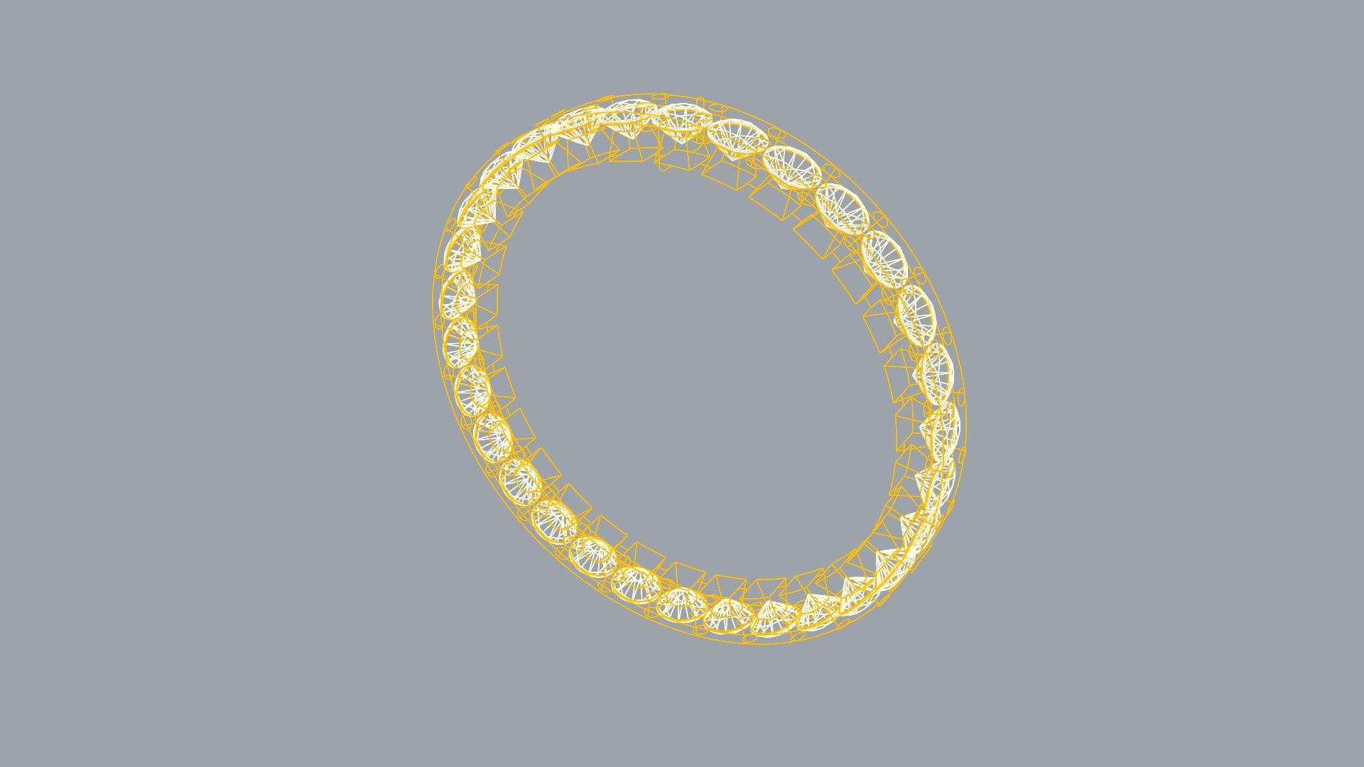 3D Model Eternal Sparkle Channel Set Ring JDBCo - TurboSquid 2345137