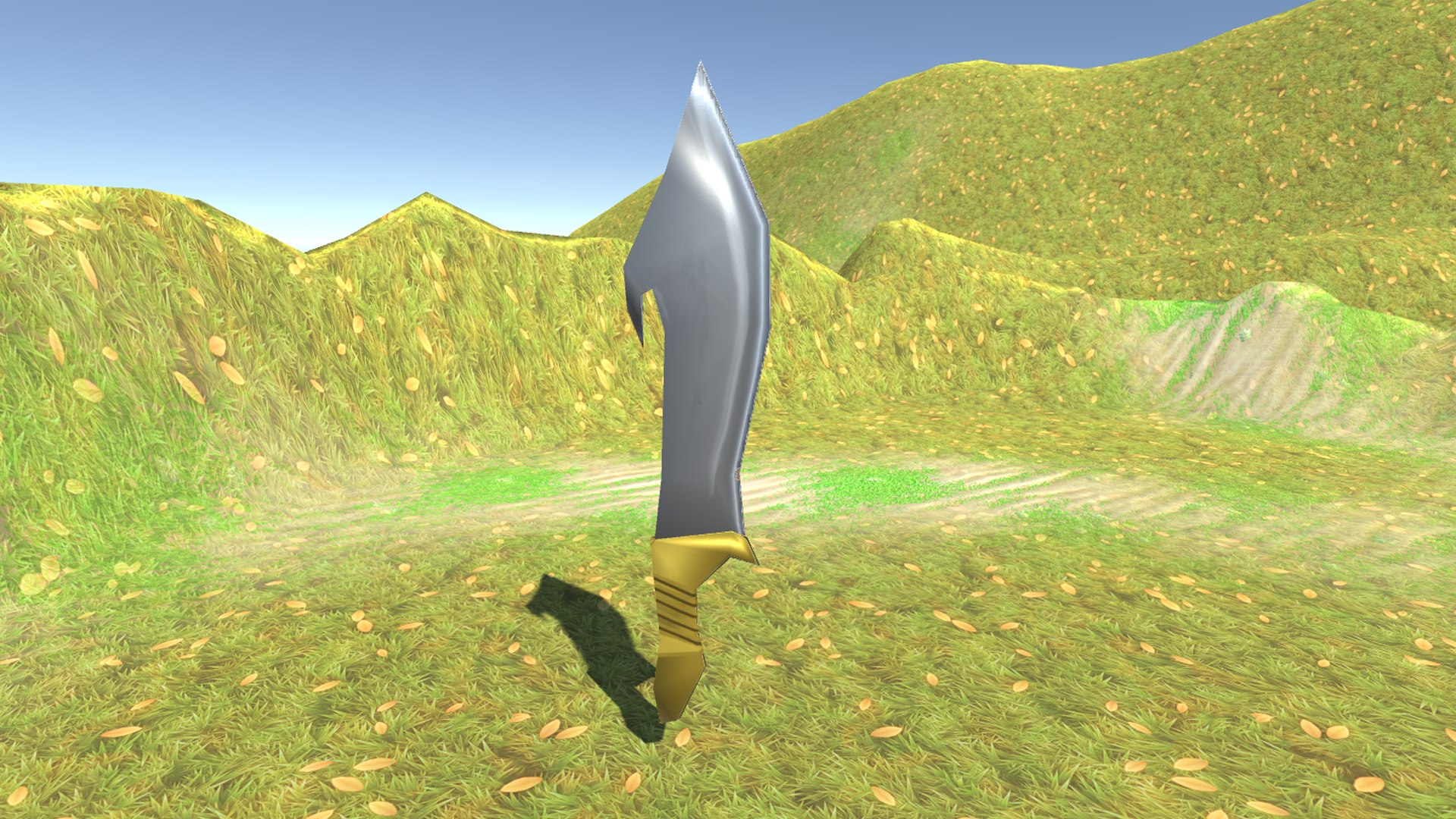 3D Model Sword Game Ready Unity - TurboSquid 1927279