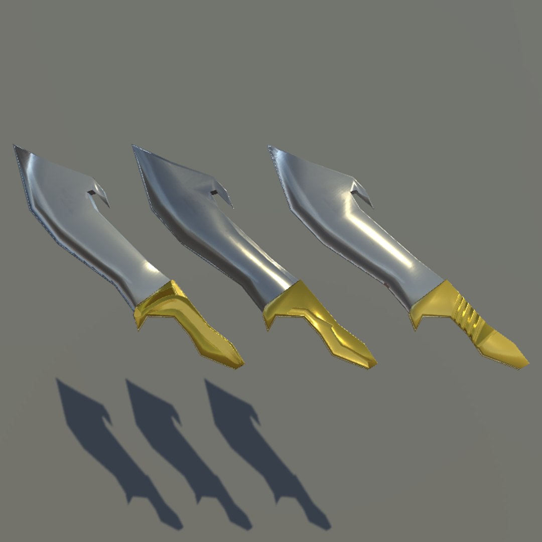 3D Model Sword Game Ready Unity - TurboSquid 1927279