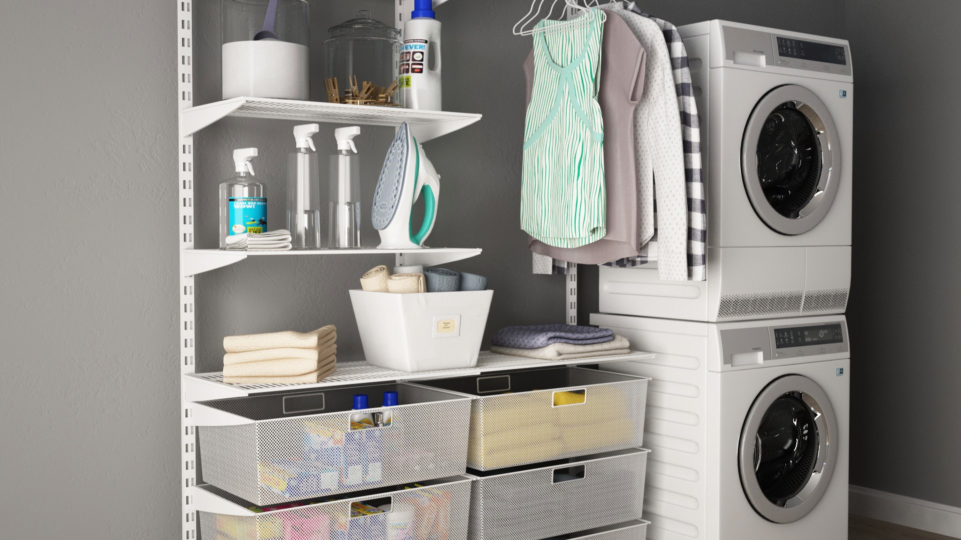 3D Laundry I Collection 03 Model - TurboSquid 2212480