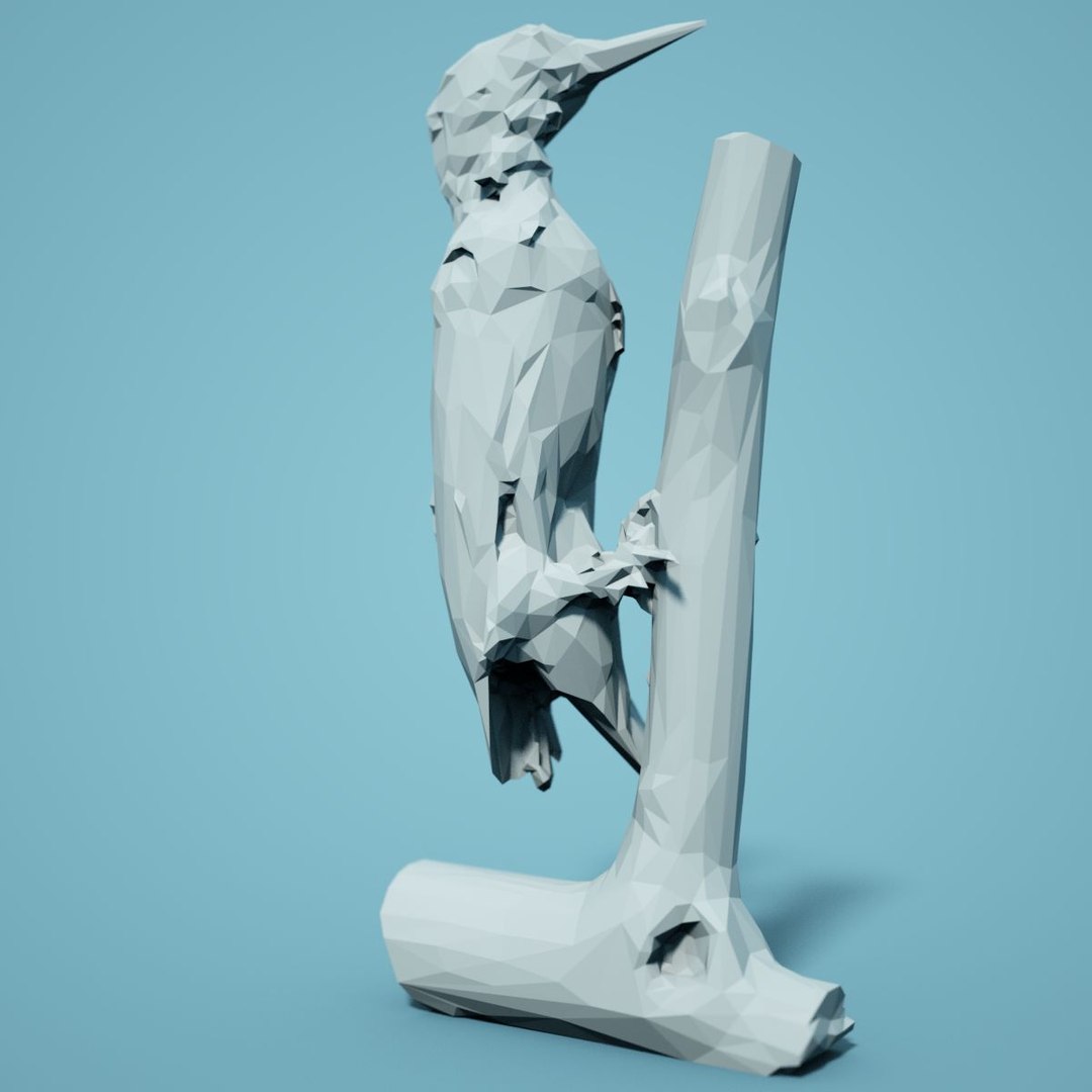 Animal realistic faceted model - TurboSquid 1162364