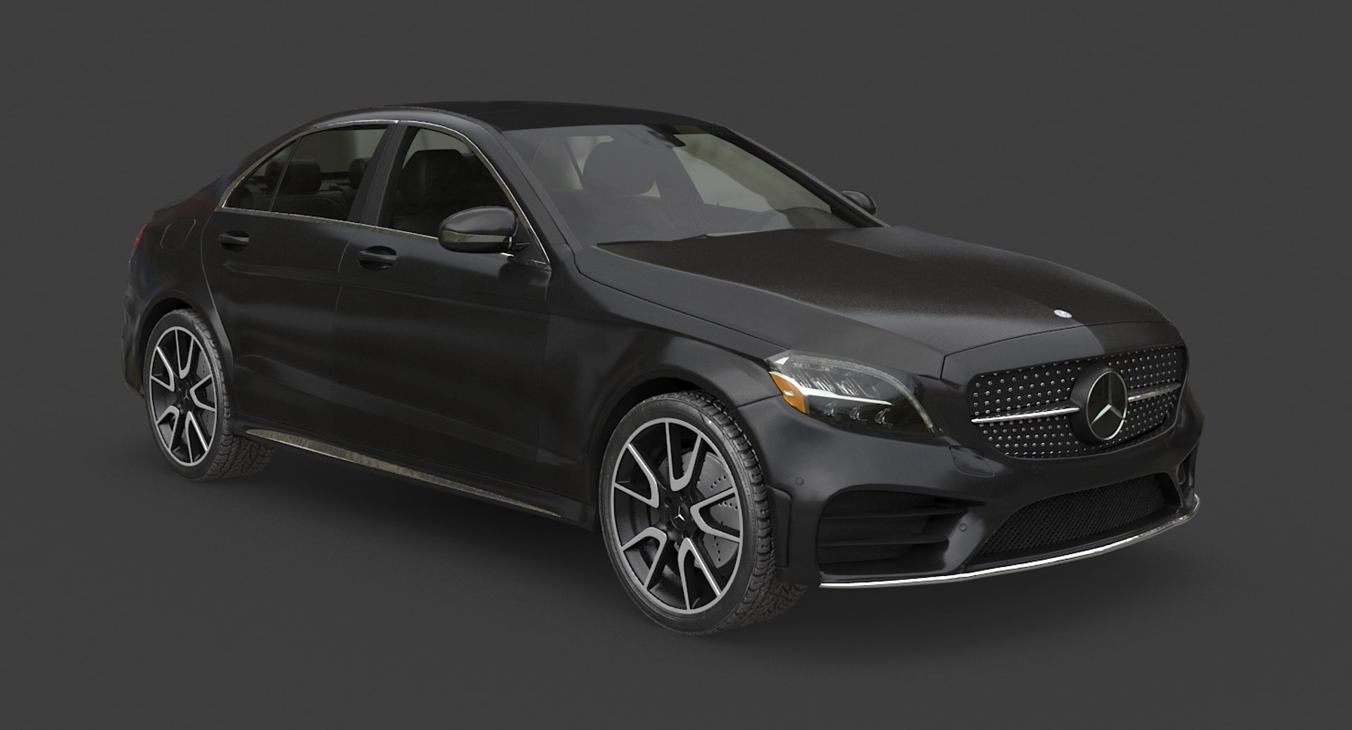 2020 benz c300 3D model - TurboSquid 1491686