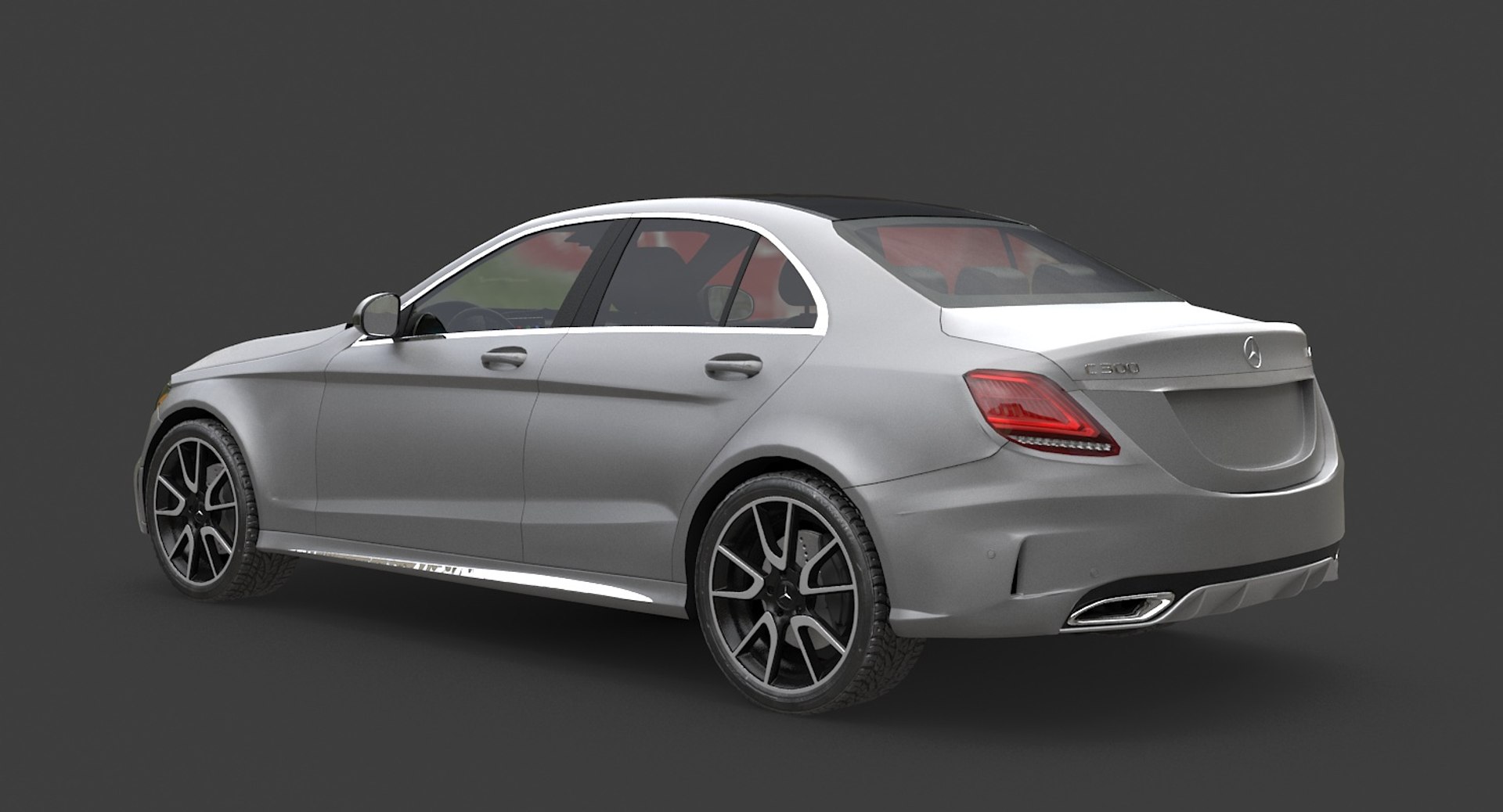 2020 benz c300 3D model - TurboSquid 1491686