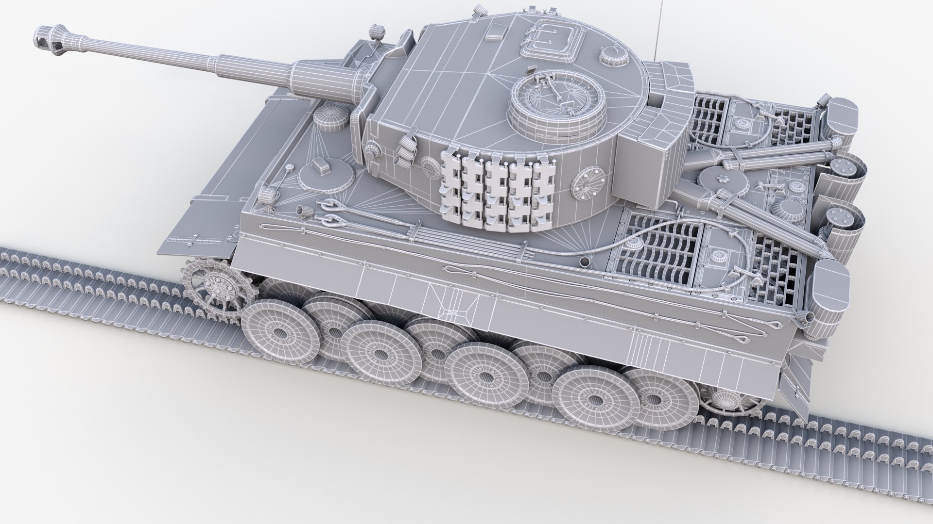 3D Tiger Tank - TurboSquid 1856148