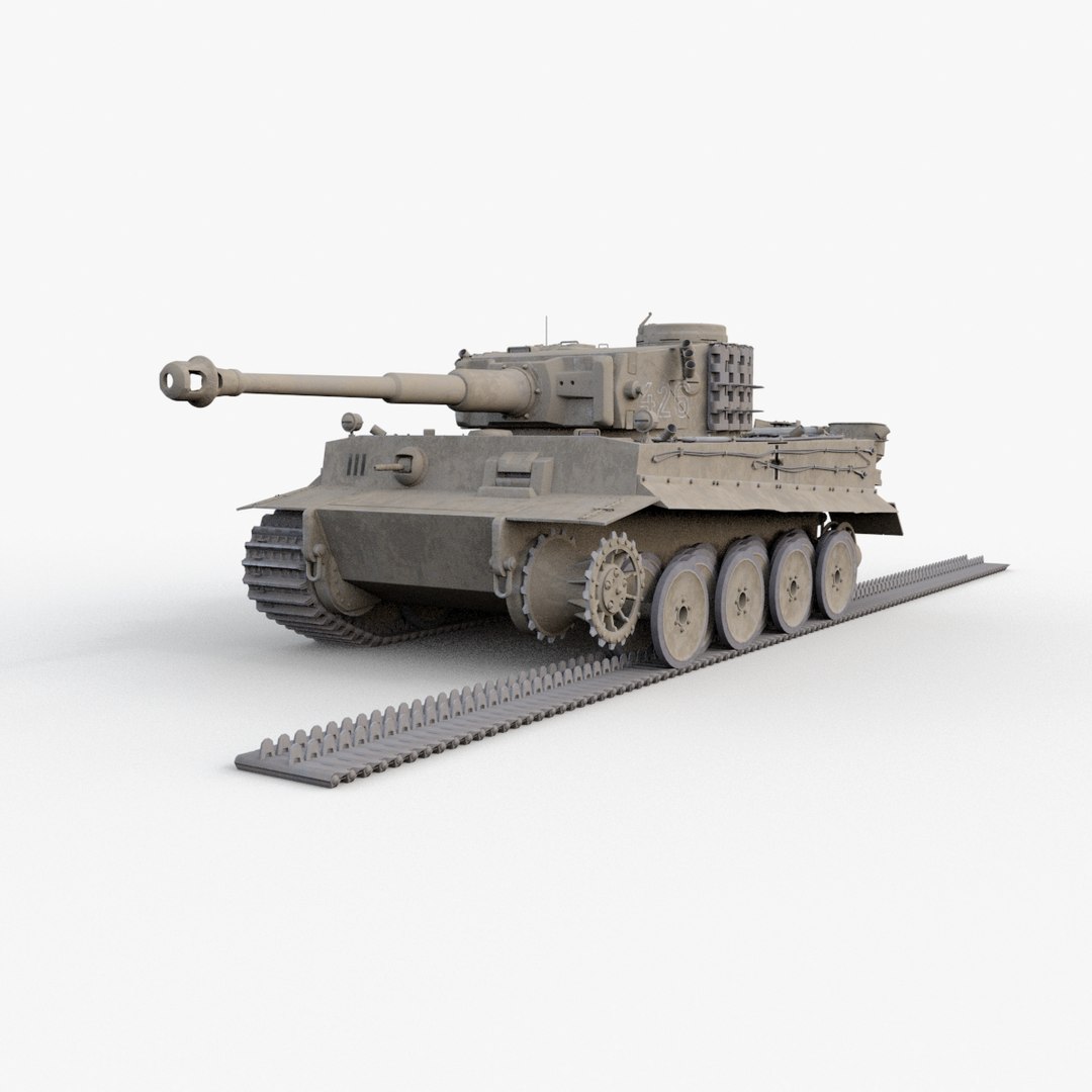 3D Tiger tank - TurboSquid 1856148
