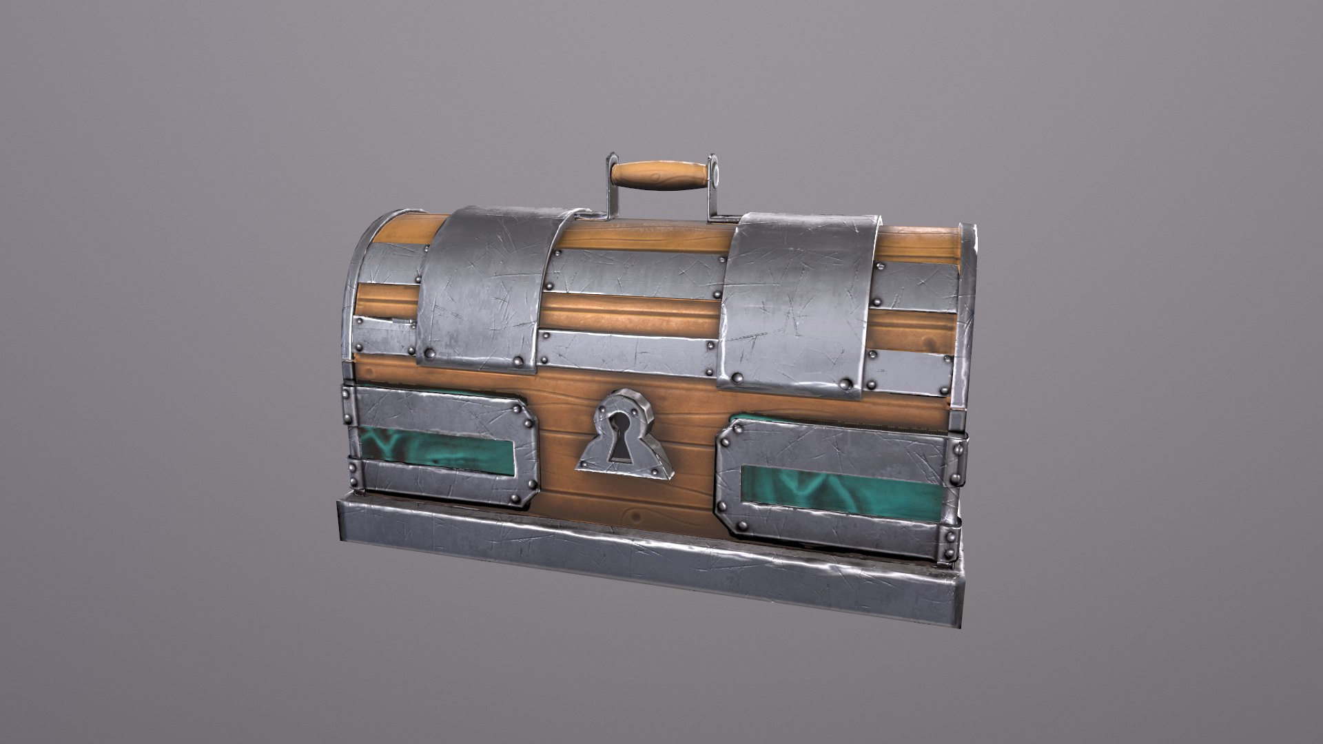 3D Model Stylized Chest - TurboSquid 1977007