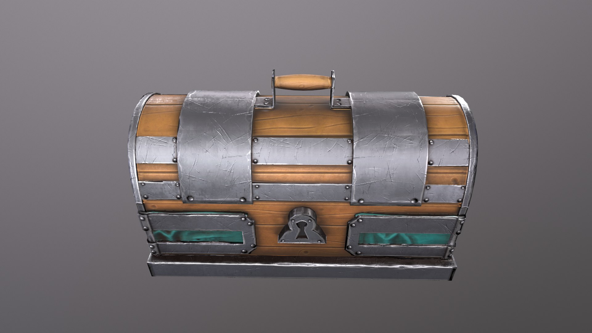 3D Model Stylized Chest - TurboSquid 1977007