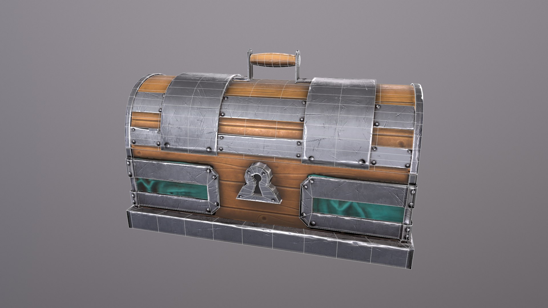 3D Model Stylized Chest - TurboSquid 1977007
