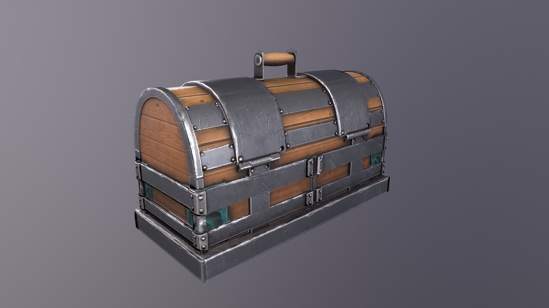 3D Model Stylized Chest - TurboSquid 1977007