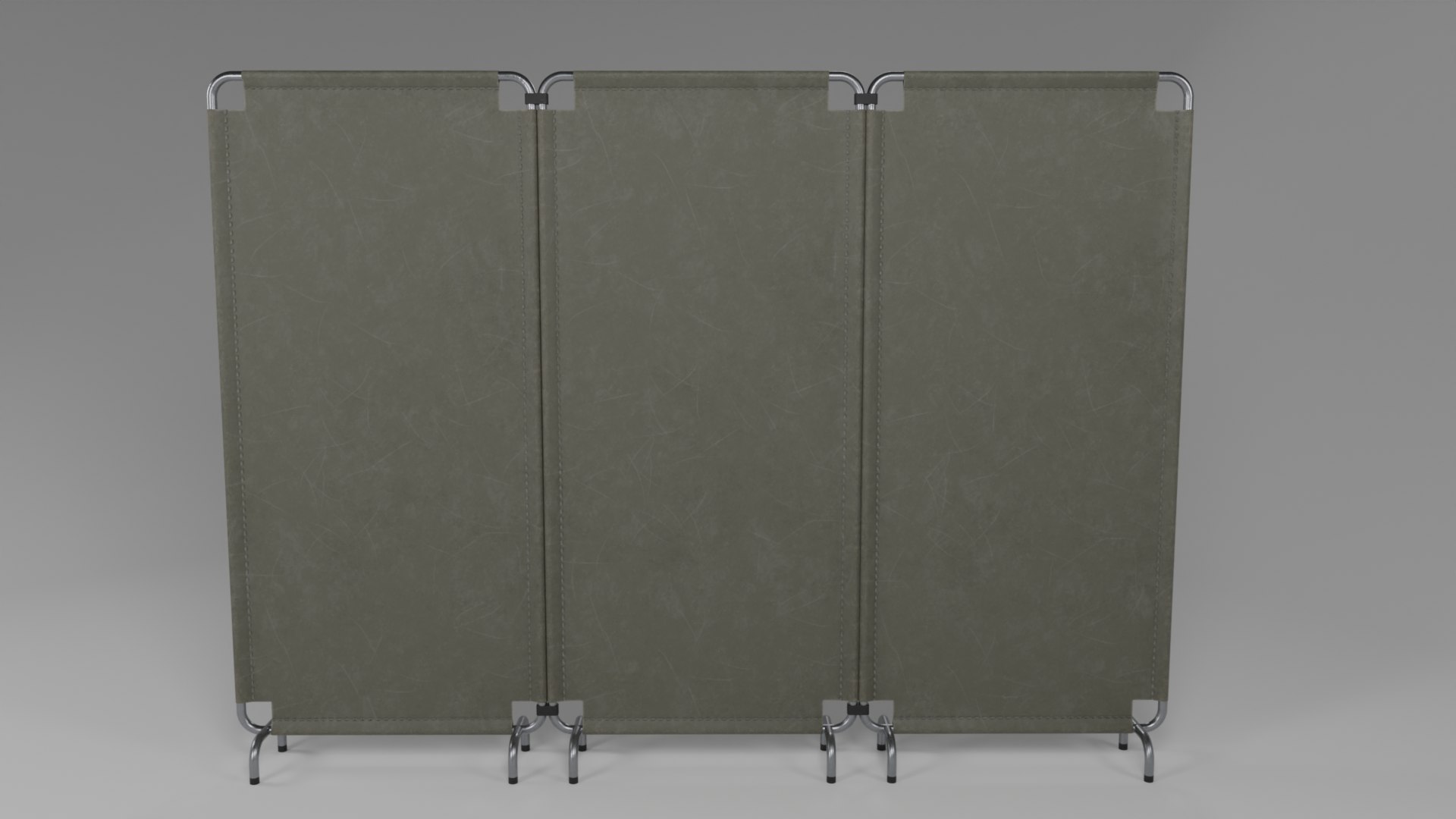 3D Model Hospital Fold Screen - TurboSquid 1974219