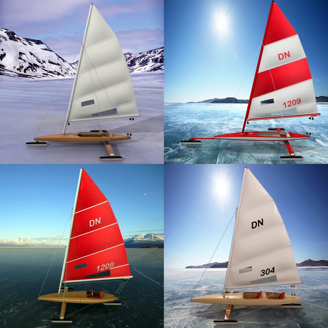 3d Model Iceboats Ice Boats
