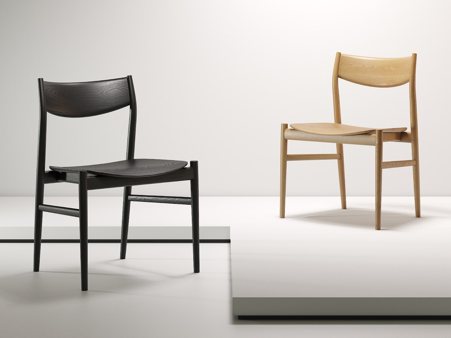 3D Kamuy Side Chair Wooden model - TurboSquid 2155210