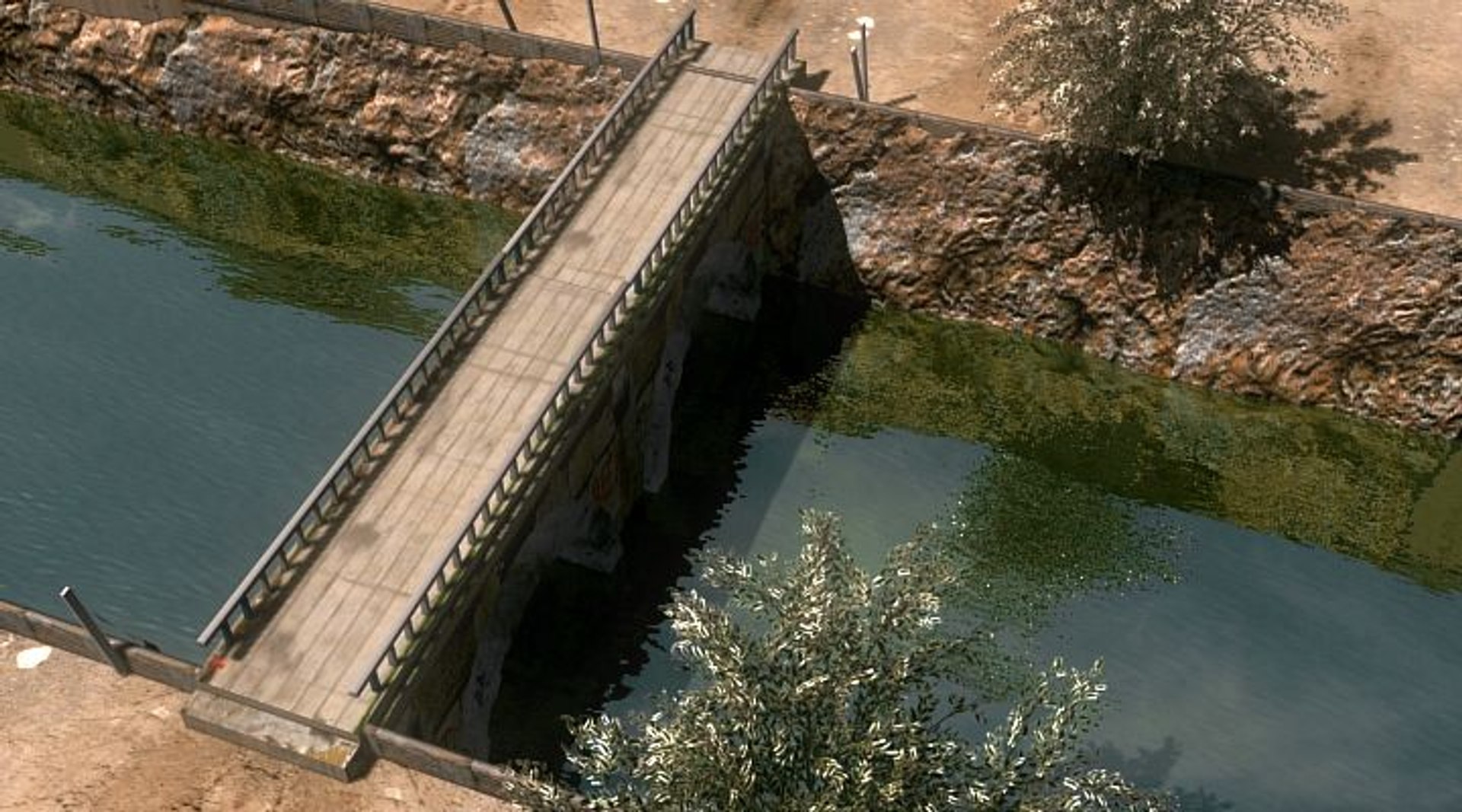 Realistic Bridge 3d Max