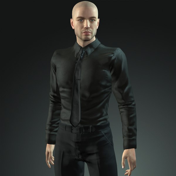 Cool Guy 3D model - TurboSquid 1846527