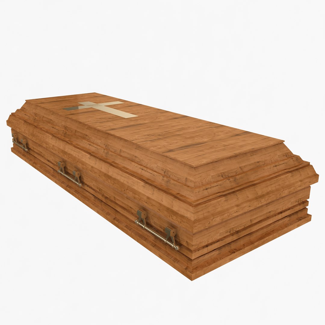coffin 3d model