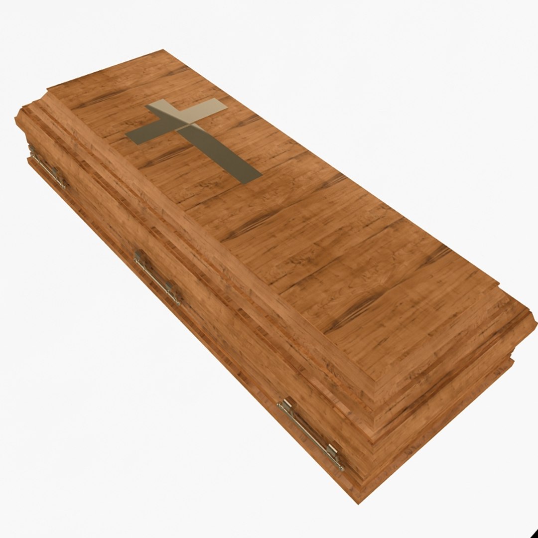 coffin 3d model