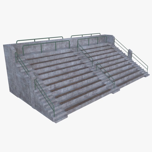 Bleachers 3D Models for Download | TurboSquid