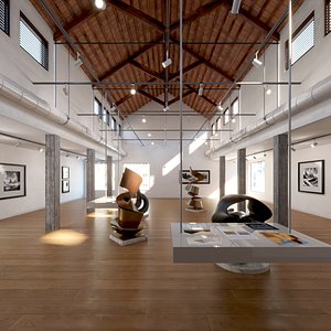 Download 3D Art Gallery SketchUp Models - TurboSquid