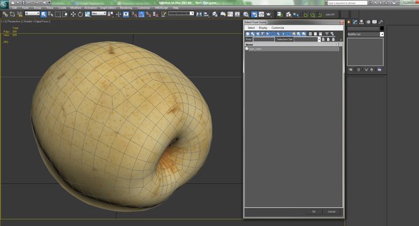 3D nashi pear model - TurboSquid 1164245