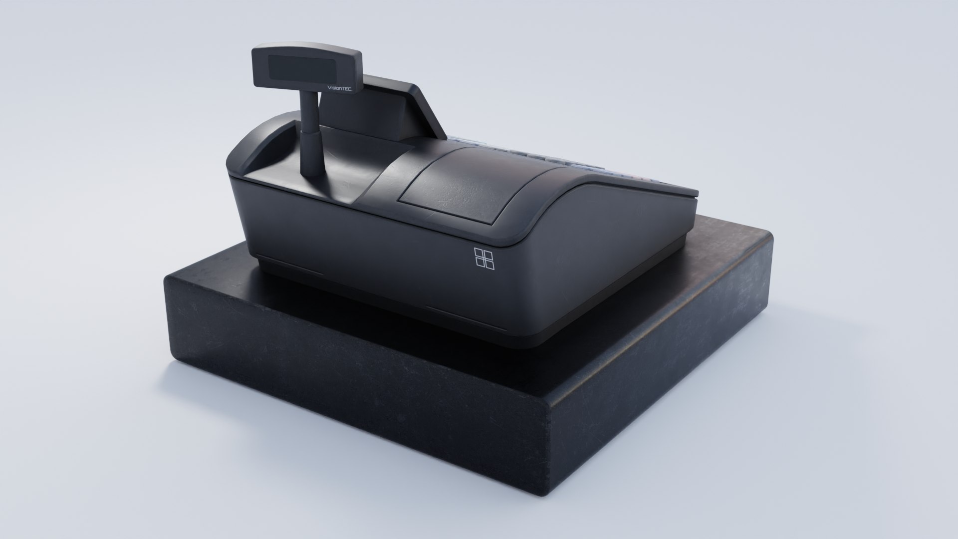 Cash Register 4K And 2K Textures Model - TurboSquid 2082297