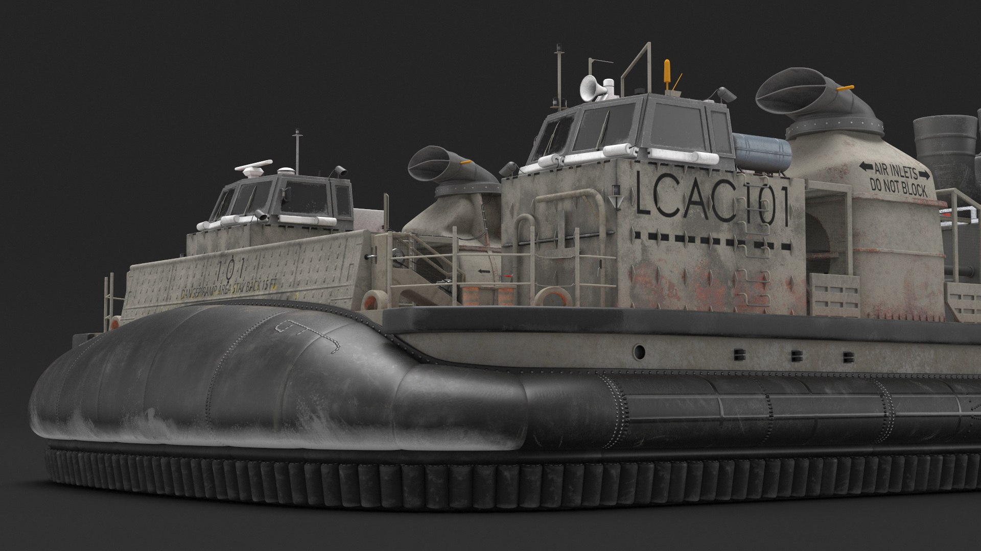3D LCAC1 Japan Variant Old - TurboSquid 2362507